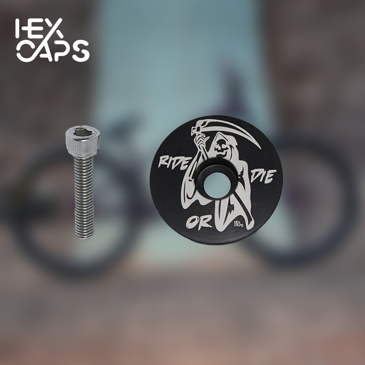 Custom MTB Top Caps – HEXCAPS